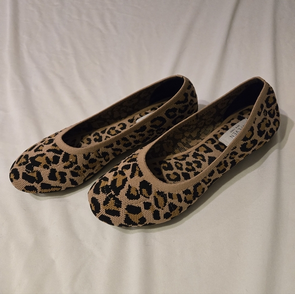Steven New York | Shoes | Leopard Print Ballet Flats | Poshmark